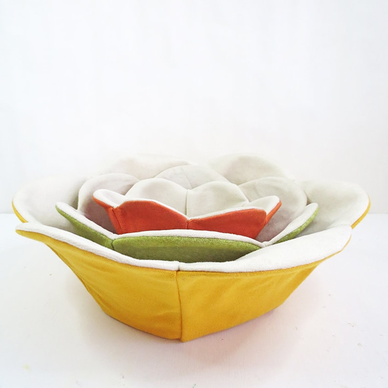 Nesting Fabric Baskets - Sewing Pattern PDF - Etsy