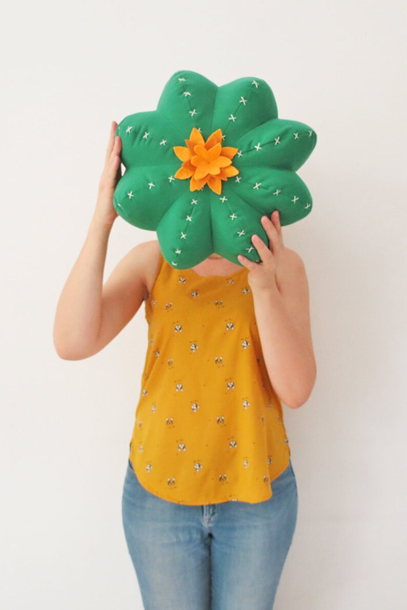 Cactus Pillow Sewing Pattern PDF - Etsy