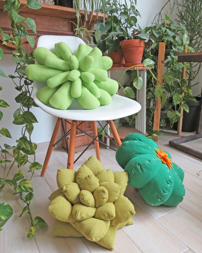 Plant Pillow Bundle 3 PDF Patterns - Etsy