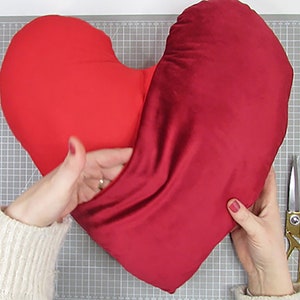 Heart Pillow Sewing Pattern PDF - Etsy