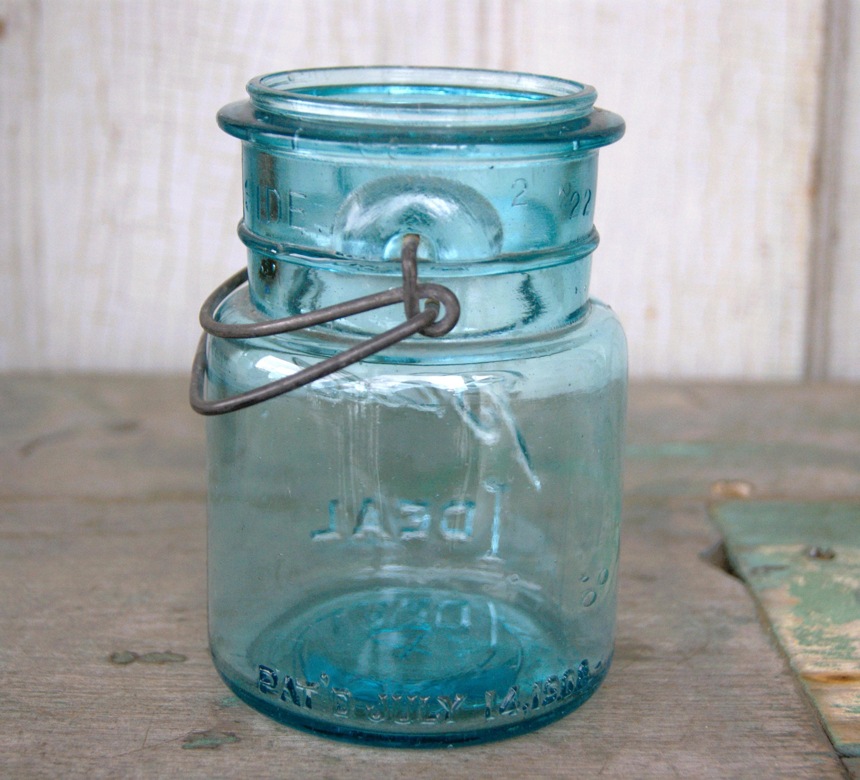 Ball Mason Jar With Bale Wire Closure - Etsy