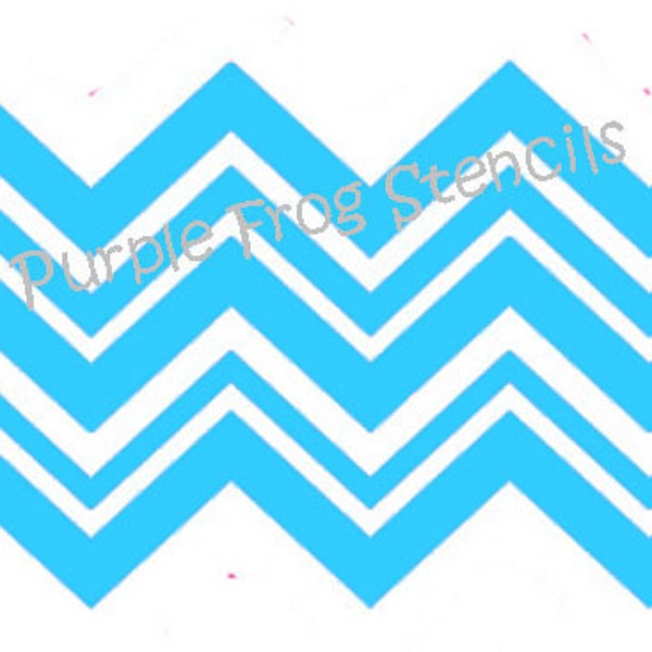 Chevron Stencil - Etsy