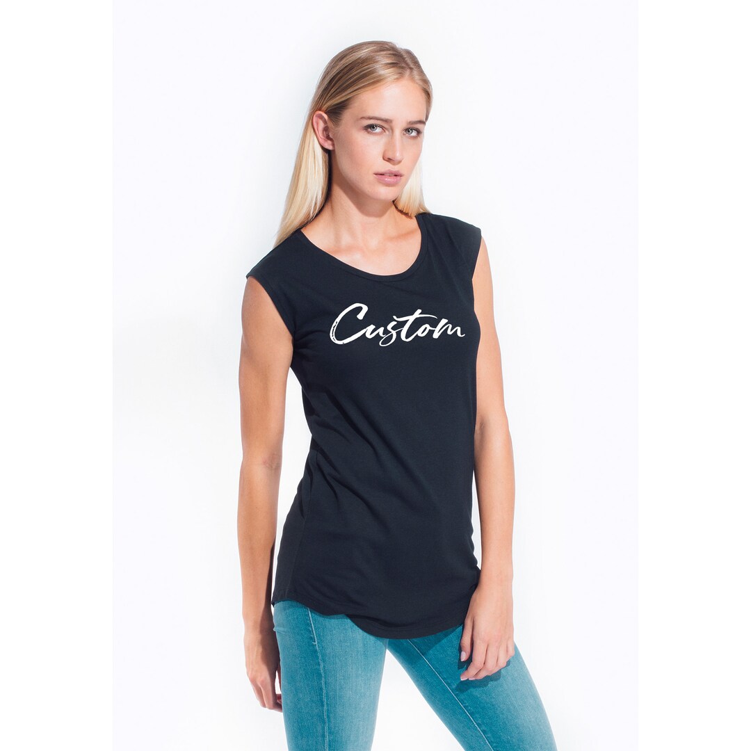 Custom Tank Top Women Custom Shirt Women Custom Shirts Custom Tank Tops ...