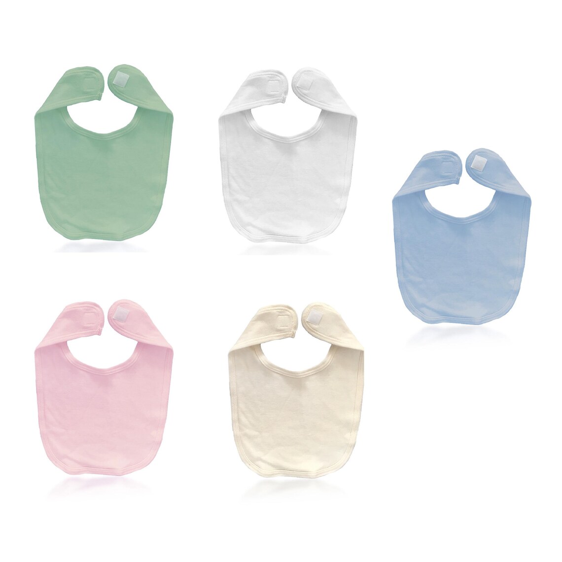 Personalized Organic Cotton Baby Bib - Custom Design, Made in USA ...