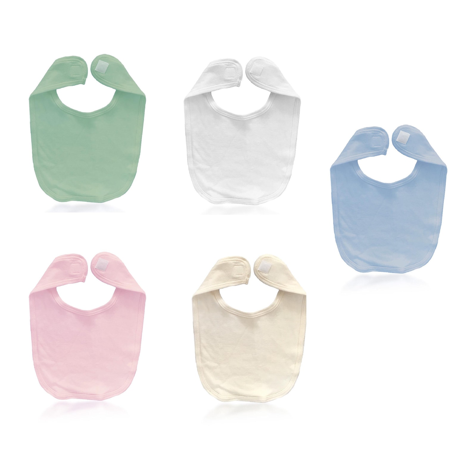 Personalized Organic Cotton Baby Bib - Custom Design, Made in USA ...