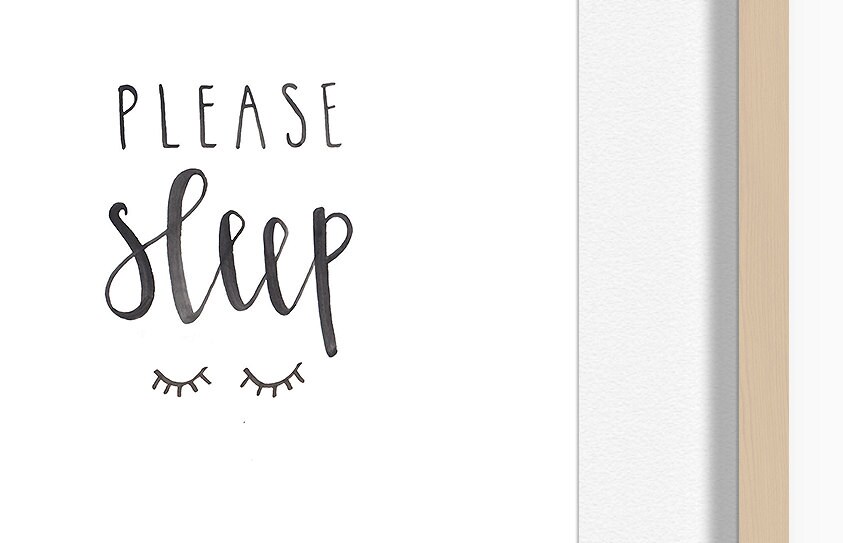 Please Sleep Cheeky Nursery Art Print Kids Gallery Wall - Etsy