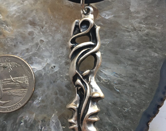 Janus Roman God Face Pendant January New Beginnings Past and - Etsy