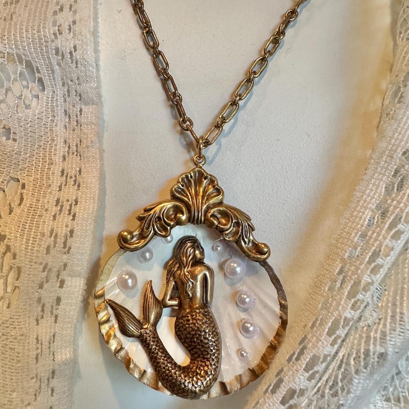 Mermaid Necklace - Etsy