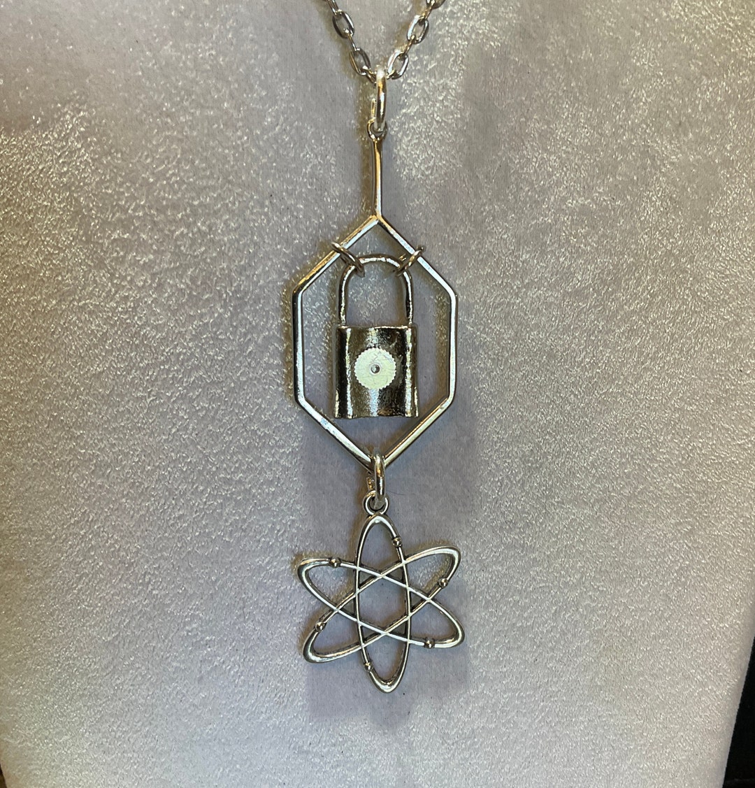 Science Atom Hexagon, Chemistry Physics Science Necklace, STEM ...