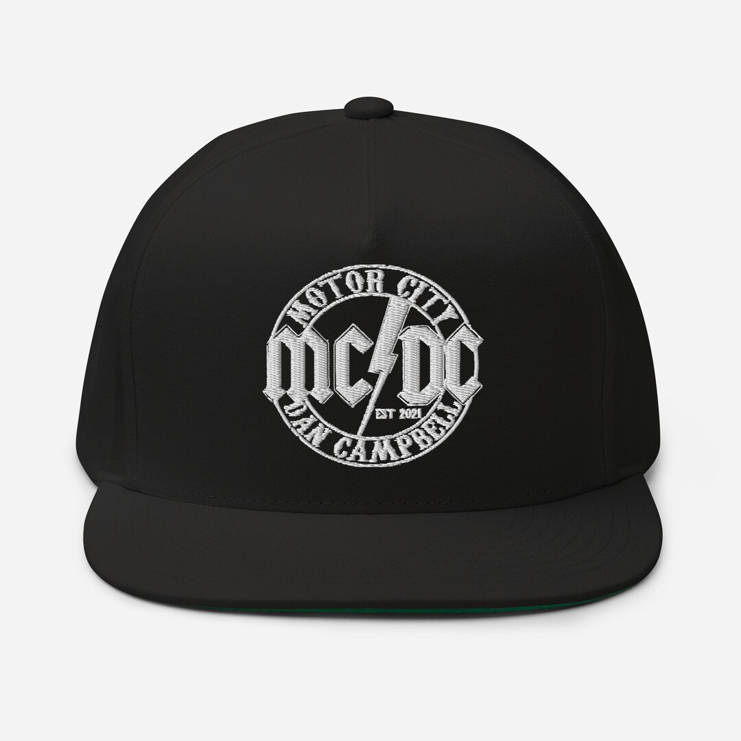 Motor City Dan Campbell Flat Brim Hat - Etsy