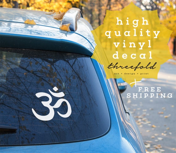 Om Symbol Decal for Car Tumbler Laptop Wall High Quality | Etsy