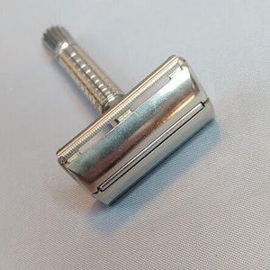 1961 Gillette G2 Safety Razor Flared Tip - Etsy