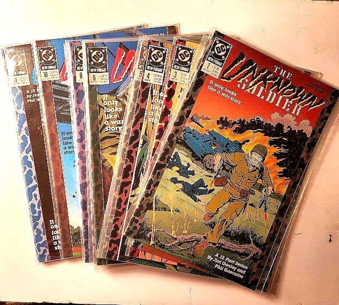The Unknown Soldier Vol 2 DC Comics 1988 Jim Owsley 1-12 Complete NM+ ...