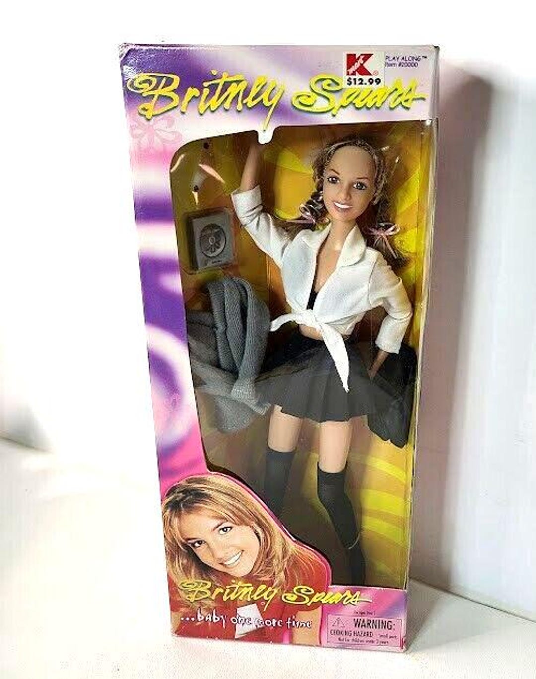 Britney Spears Baby One More Time Doll 1999 Play Along Toys New Never ...