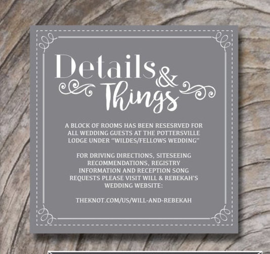 Industrial Wedding Invitation Printable Set Modern Neutral - Etsy