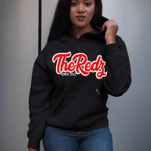 The Redz, Delta Inspired Sweat Shirt & Hoodie Black, Sport Gray, Gold ...