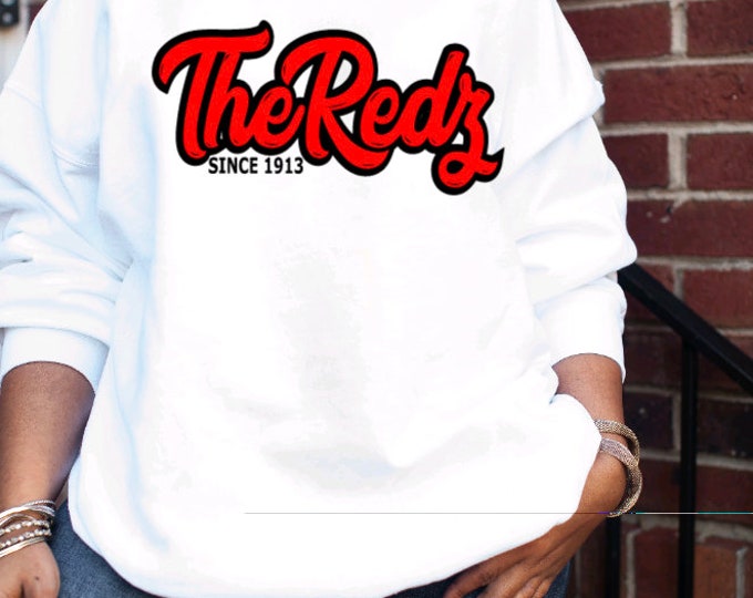 The Redz, Delta Inspired Sweat Shirt & Hoodie Black, Sport Gray, Gold ...