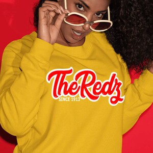 The Redz, Delta Inspired Sweat Shirt & Hoodie Black, Sport Gray, Gold ...