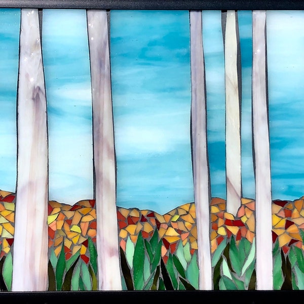 Glass Mosaic Art - Etsy