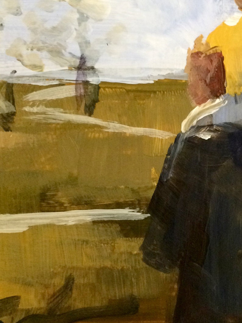 Father and Child Fine Art Print of Original Oil Painting [#131] - Etsy