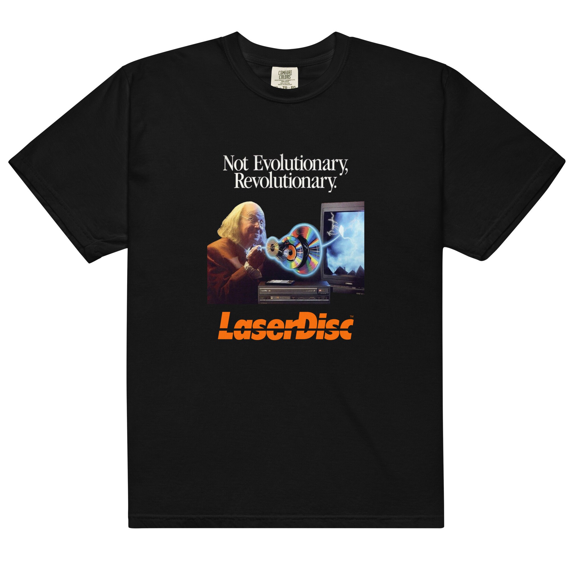 Vintage Laserdisc Nostalgia T-shirt | Comfort Colors Retro Advertising ...