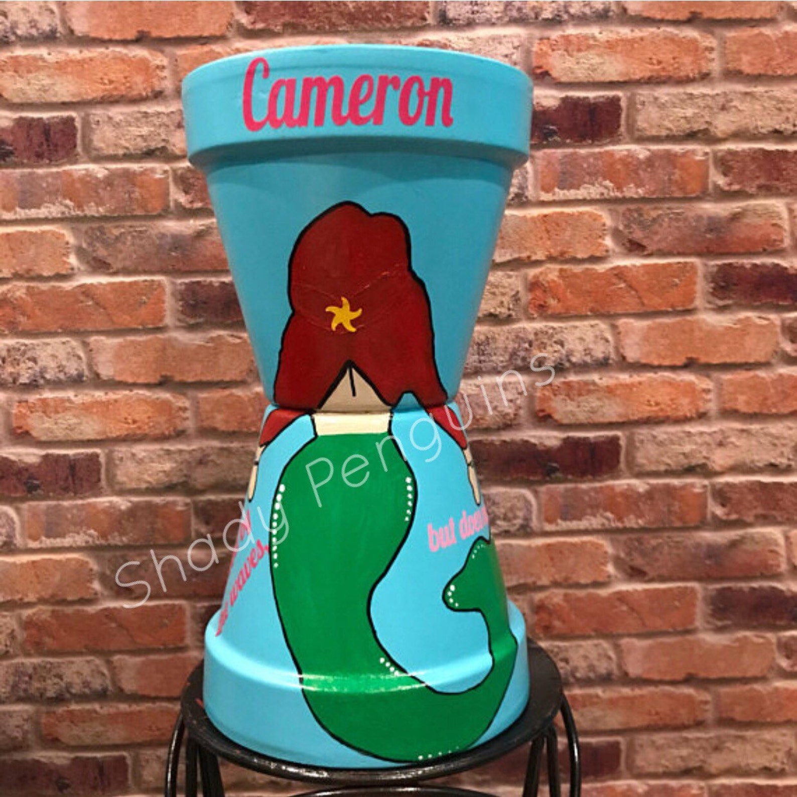 Mermaid Flower Pot /garden Statue/ Outdoor Decor/ Indoor - Etsy