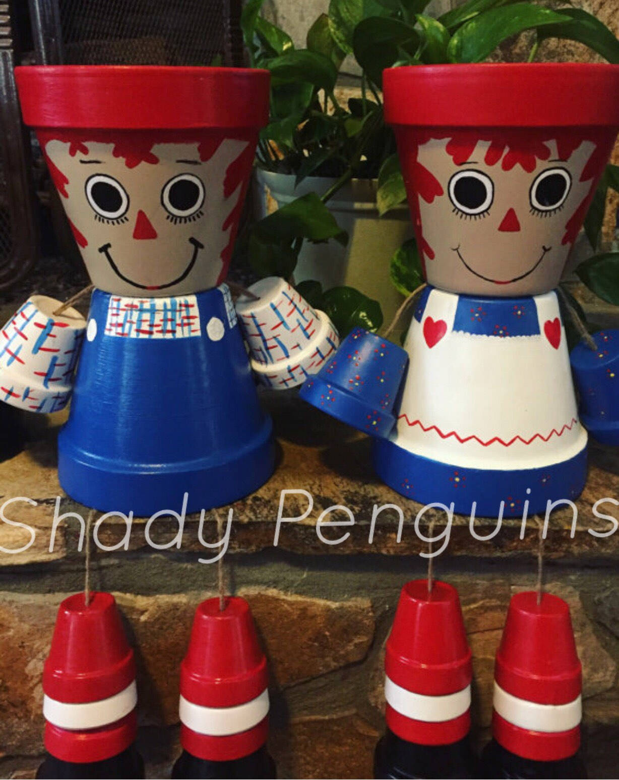 Andy Flower Pot Boy / Flower Pot/ Indoor Decor/ Outdoor Decor/ - Etsy