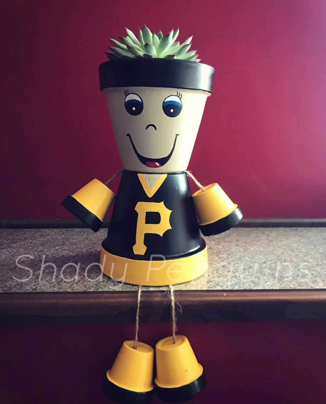 12 Pittsburgh Pirates Flower Pot Boy /clay Pot - Etsy
