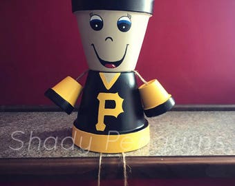 Football Clay Pot - Etsy