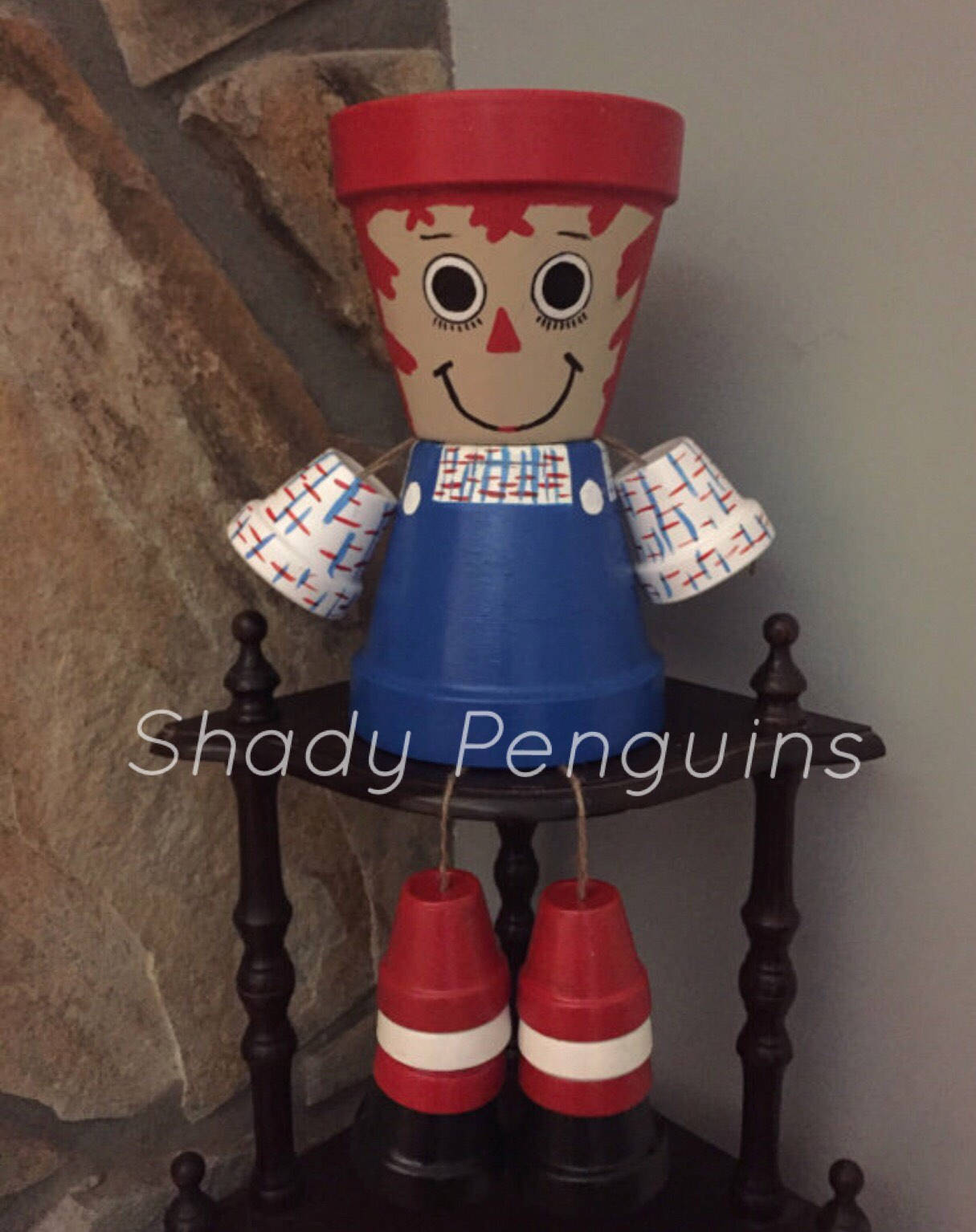 Andy Flower Pot Boy / Flower Pot/ Indoor Decor/ Outdoor Decor/ - Etsy