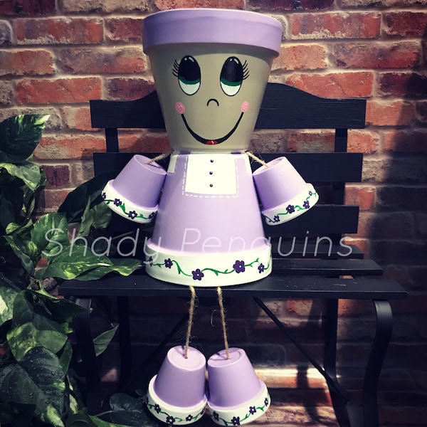 Clay Pot People - Etsy