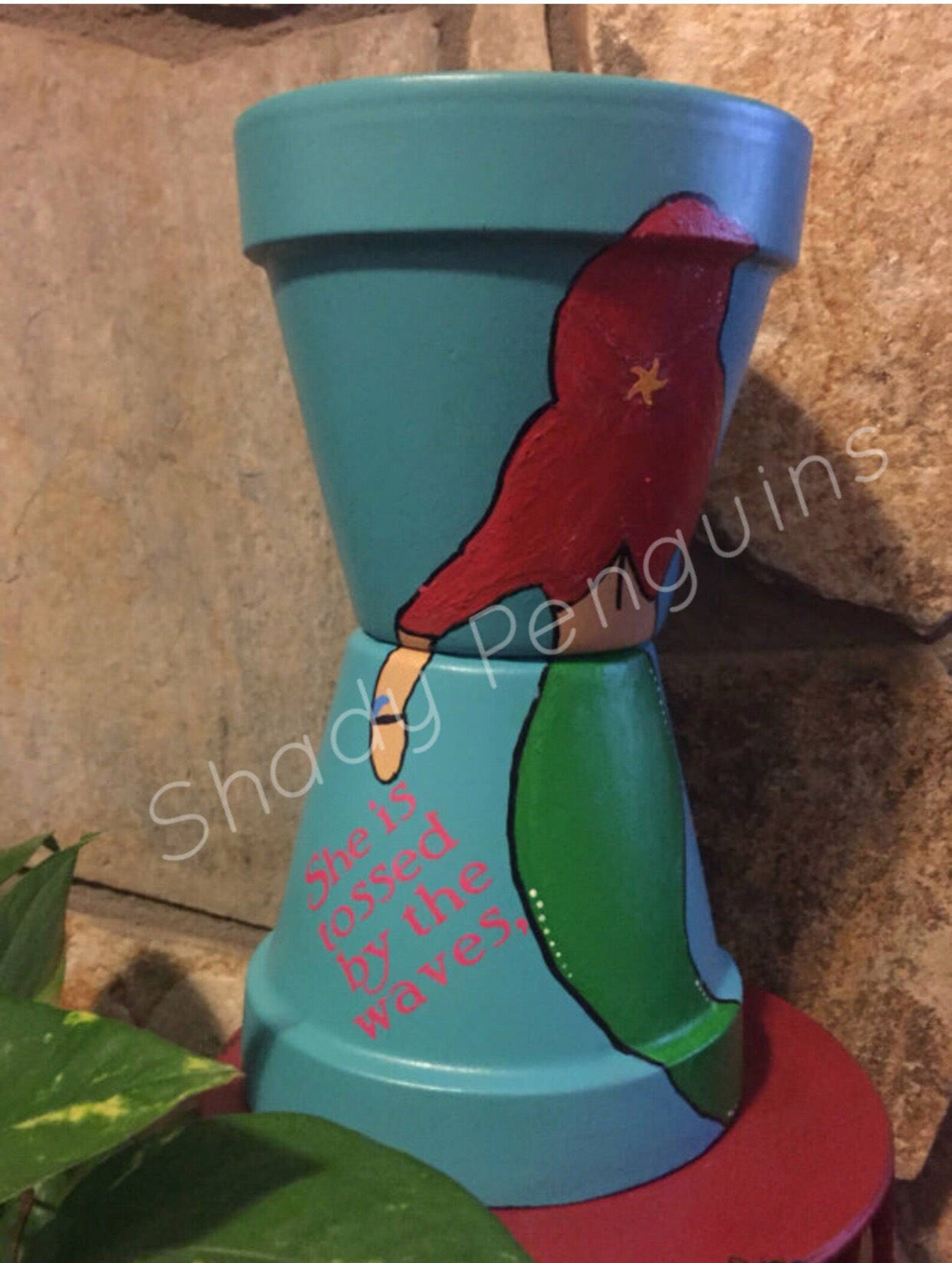 Mermaid Flower Pot /garden Statue/ Outdoor Decor/ Indoor - Etsy