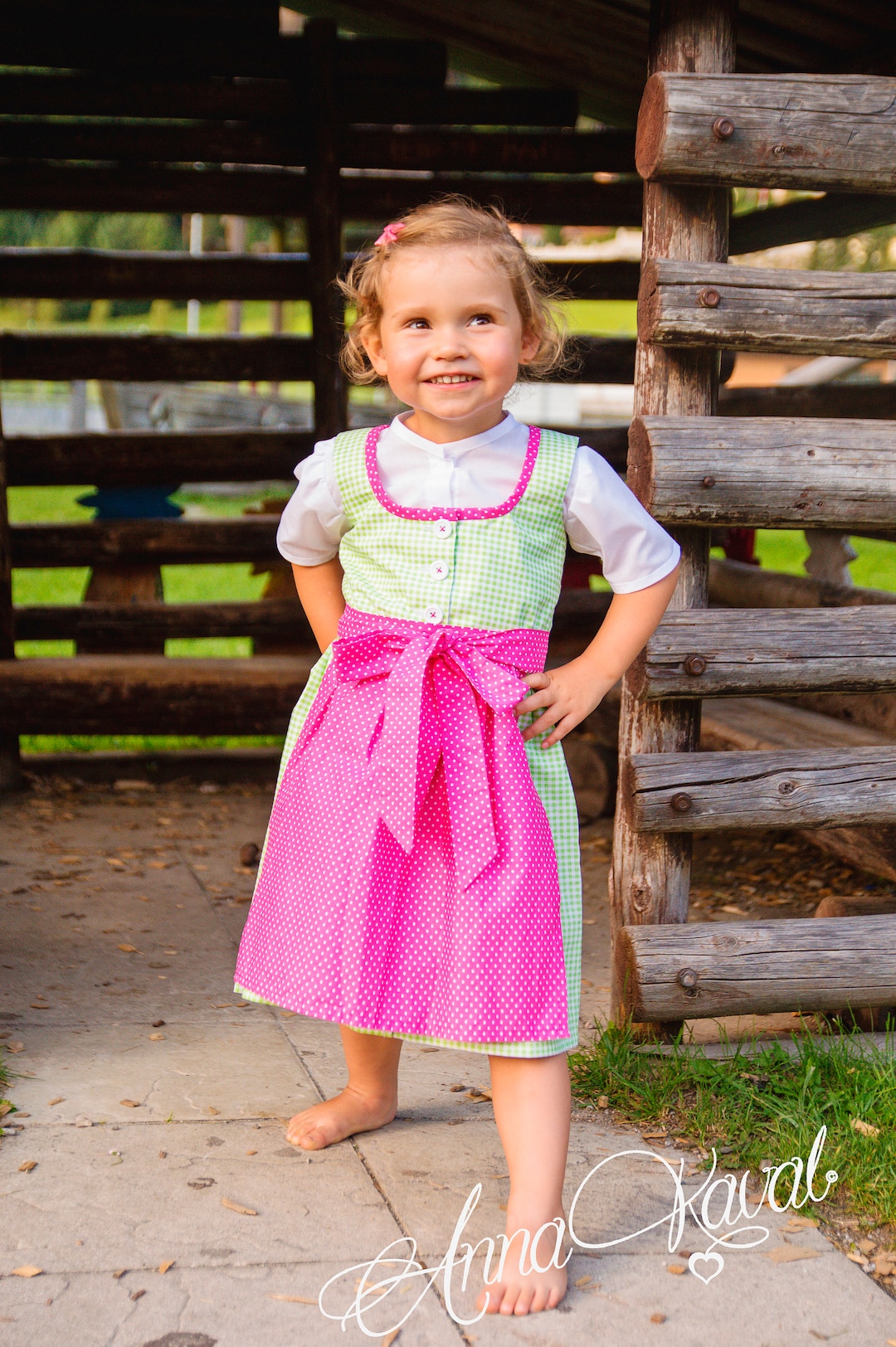 Kinderdirndl Babydirndl - Etsy