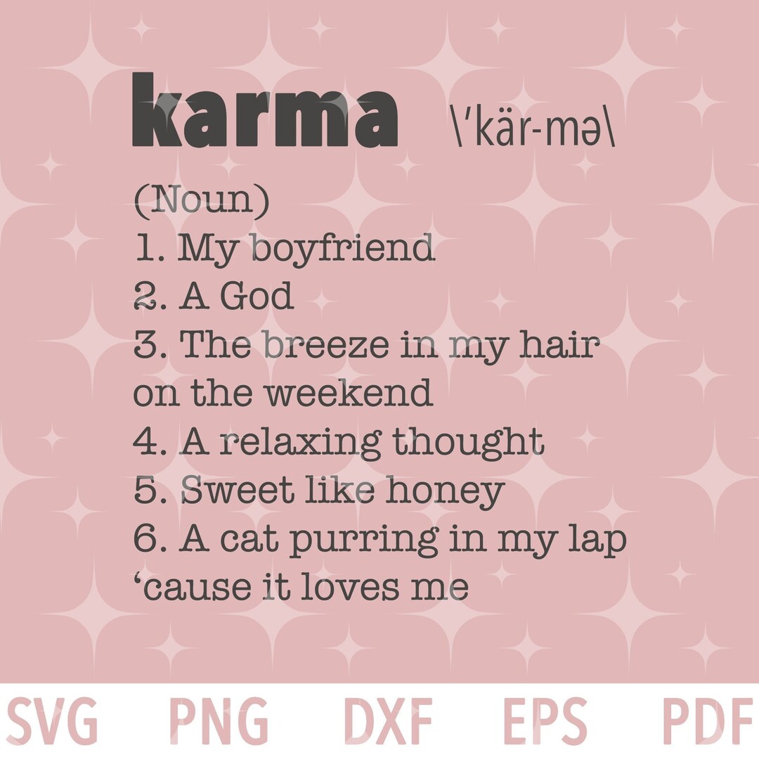Karma Definition - Etsy
