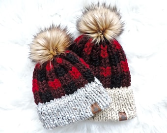 Double knit hat | Etsy