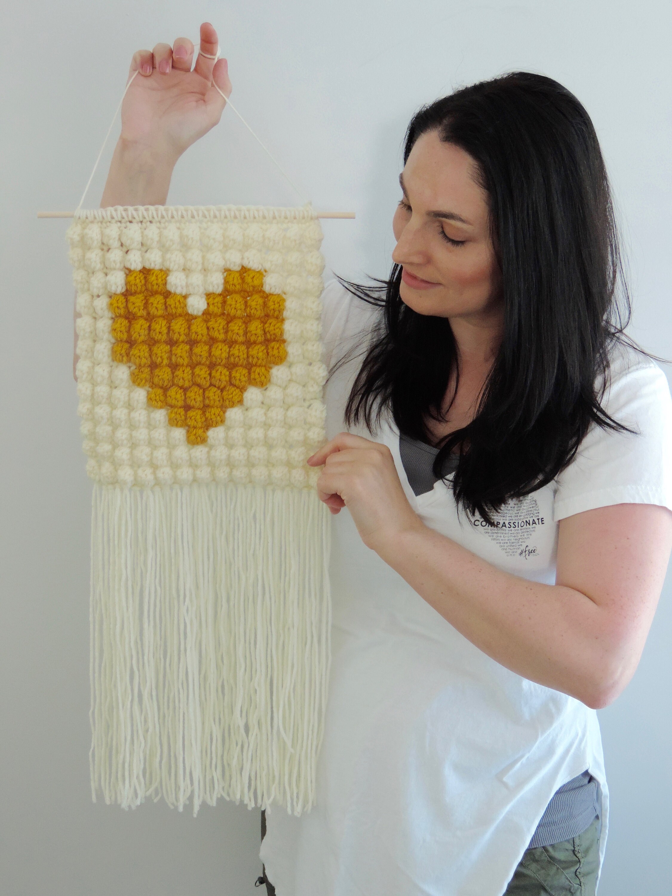 Crochet Wall Hanging Pattern, Diy Wall Hanging, Nursery Decor, Nursery ...
