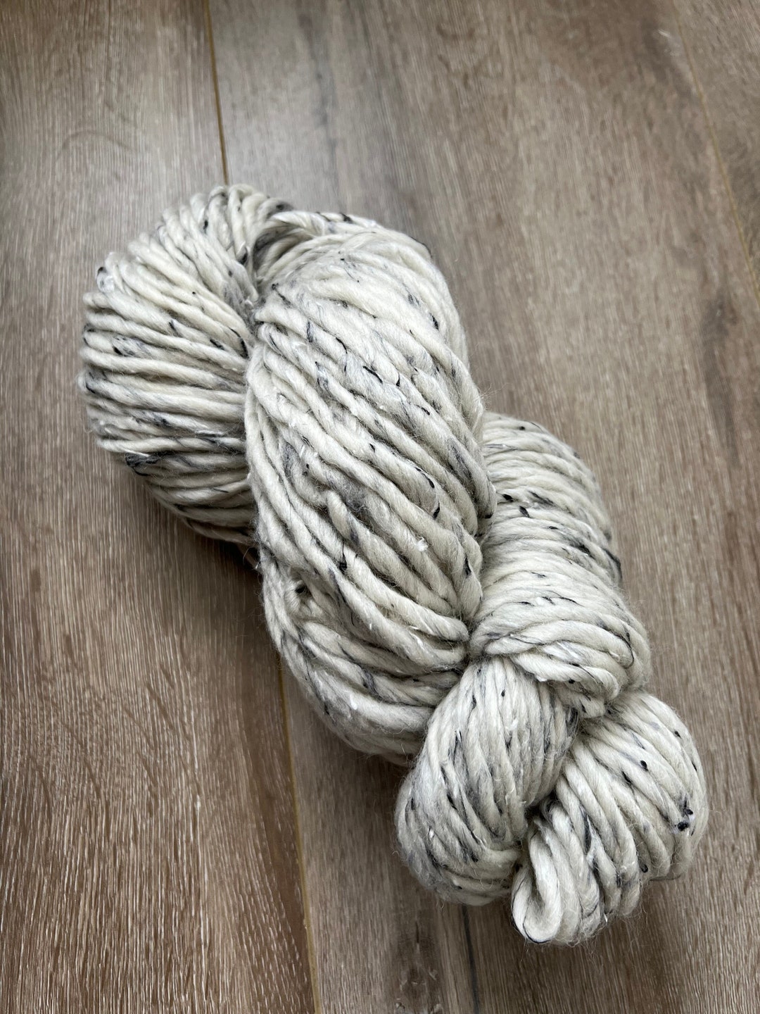 Undyed Yarn Tweed Super Chunky Single - (5 X 200g Hanks) - Etsy