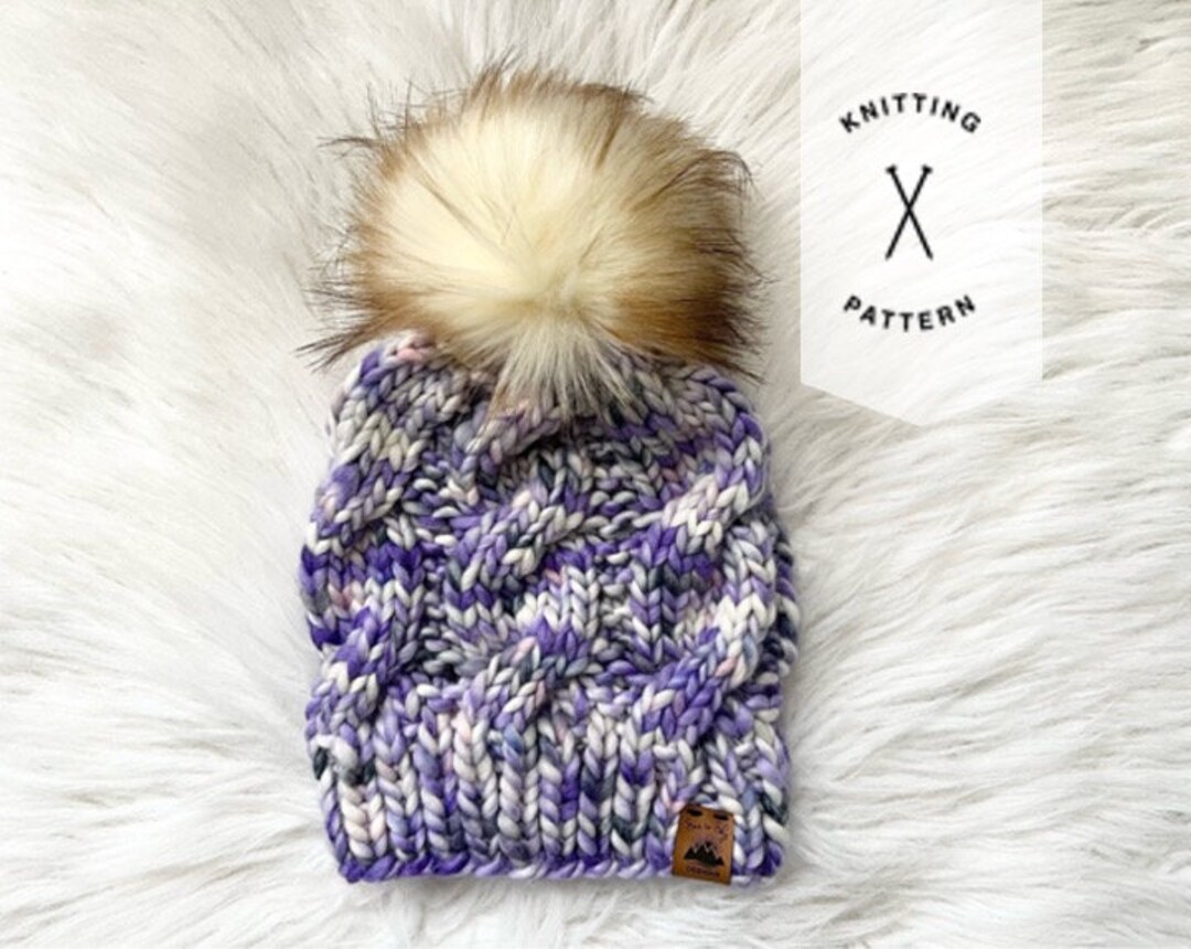 The Winter Solstice Beanie Knitting Pattern - Etsy