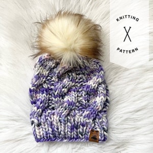 The Winter Solstice Beanie Knitting Pattern - Etsy