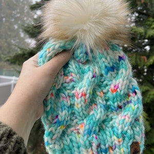The Winter Solstice Beanie Knitting Pattern - Etsy