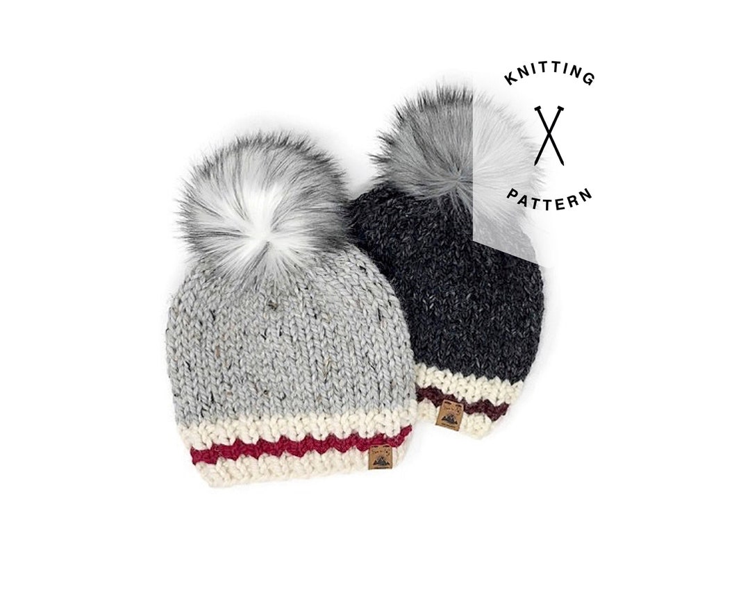 That Cabin Life Hat Knitting Pattern - Etsy