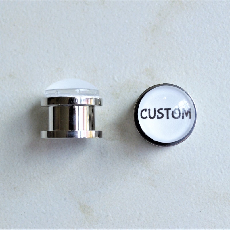 Custom Image Plug - Etsy