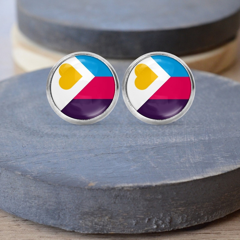 Polyamory Flag Jewelry - Etsy