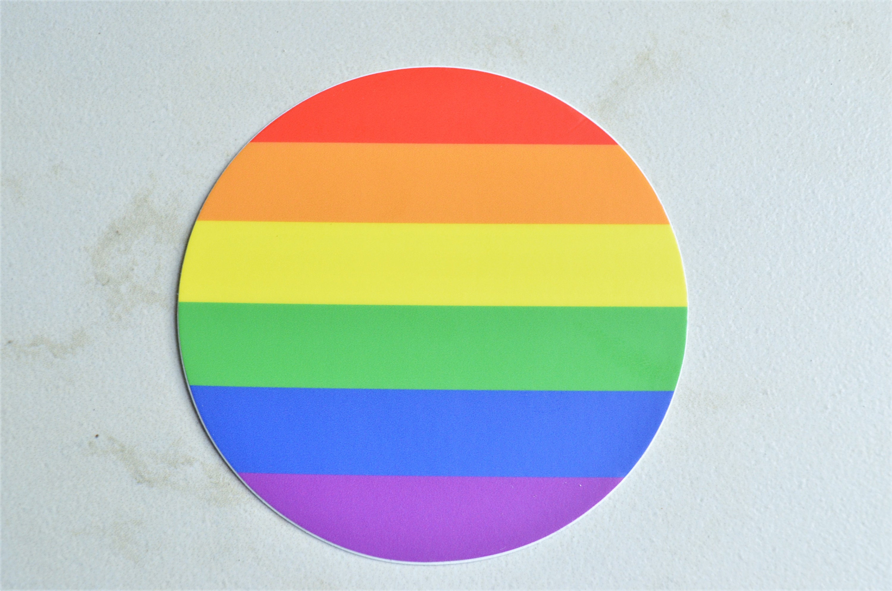 Gay Pride Sticker Pride Flag Sticker Waterproof Pride Decal - Etsy