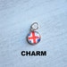 Norway Flag Earrings, Norway Necklace, Norway Jewelry, Norwegian Key ...