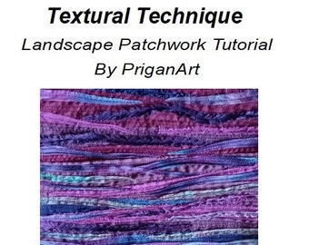 Landscape Patchwork Tutorial PDF Tutorial Instant Download | Etsy