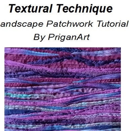 Fragment Technique Landscape Patchwork Tutorial PDF - Etsy