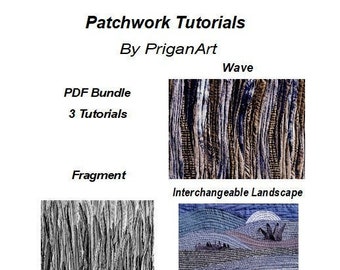 Landscape Patchwork Tutorial PDF Tutorial Instant Download - Etsy Israel