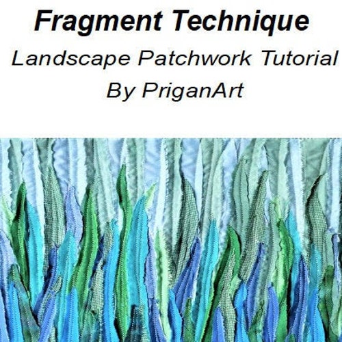 Textural Technique Landscape Patchwork Tutorial PDF - Etsy Israel