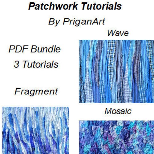 PDF Bundle of 4 Landscape Patchwork Tutorials PDF Tutorials - Etsy